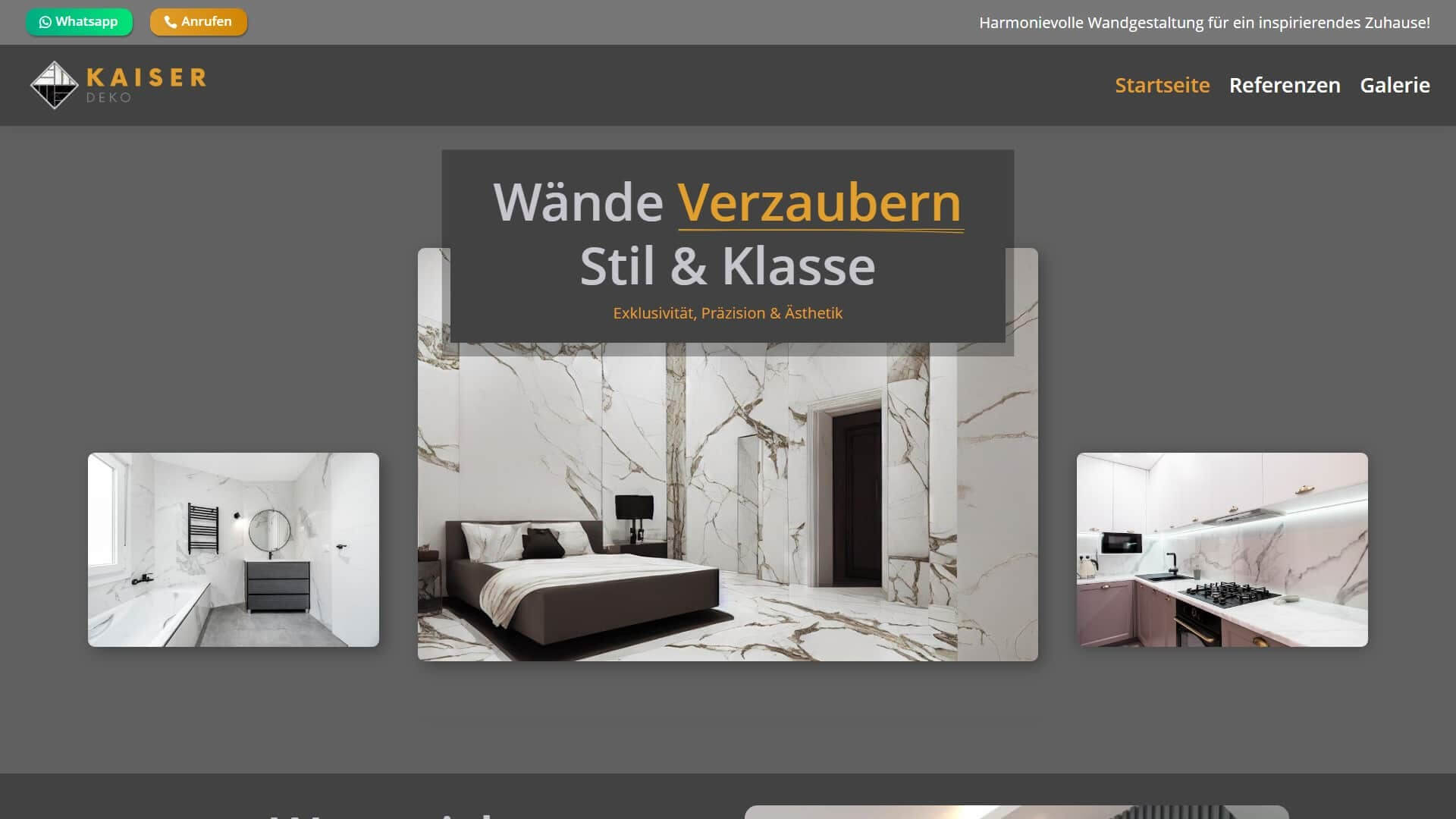 Online-Galerie für Wandpaneele - Ypsilon.dev
